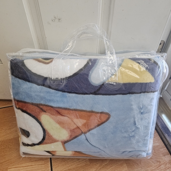 Disney | Bedding | Bluey Raschel Blanket | Poshmark
